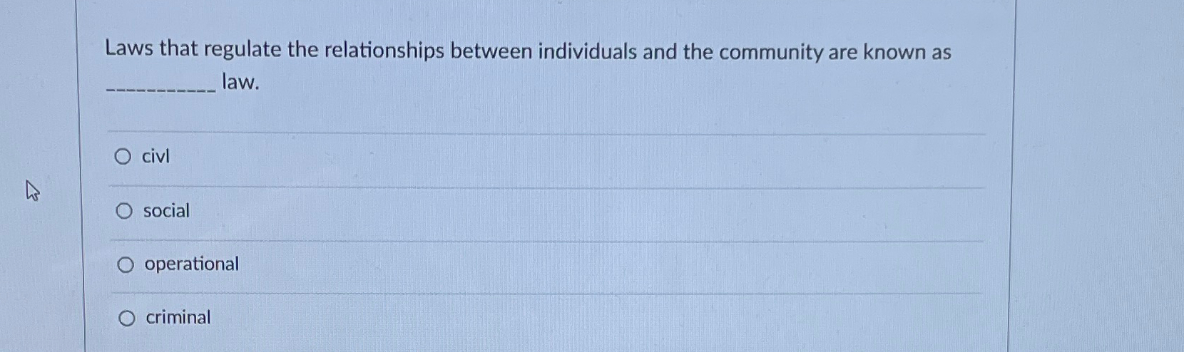 Solved Laws that regulate the relationships between | Chegg.com