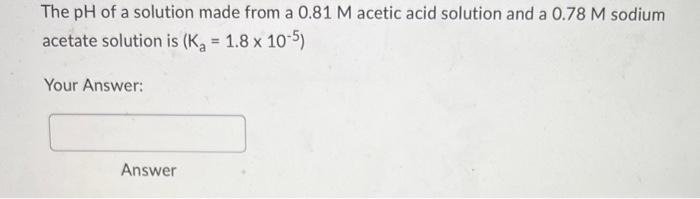 Solved Consider the following buffer system: 1.12MH2CO3 and | Chegg.com