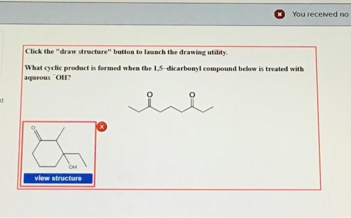 Solved Click the "draw structure" button to launch the | Chegg.com