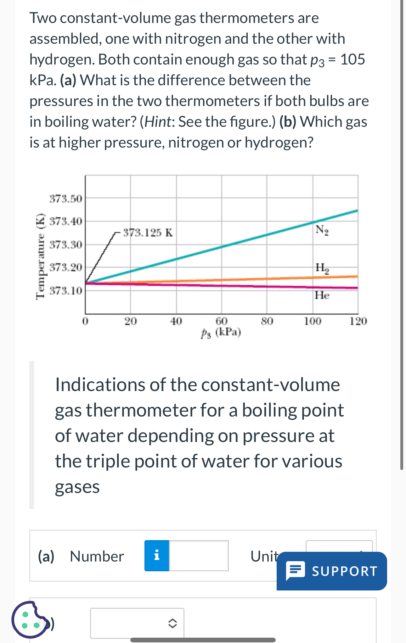 Solved Two constant-volume gas thermometers are assembled, | Chegg.com