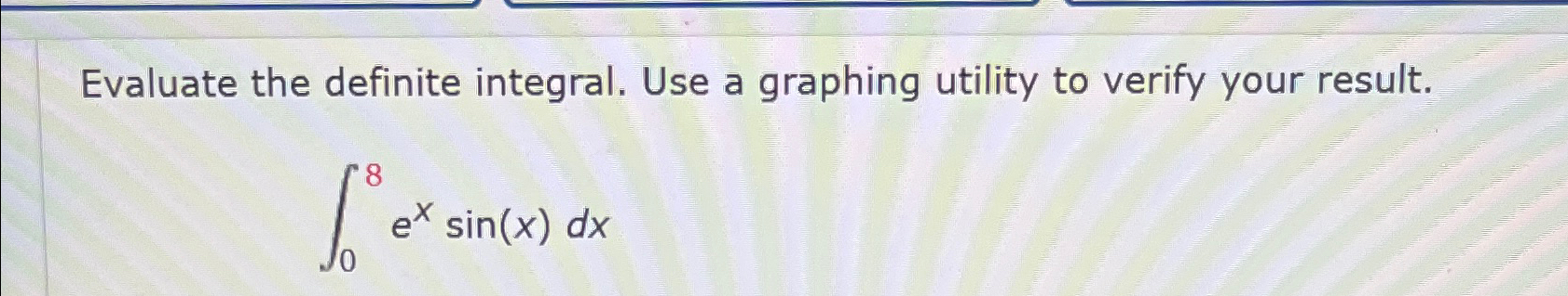 Solved Evaluate the definite integral. Use a graphing | Chegg.com