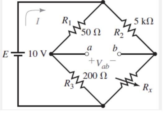 Solved The circuit in the figure below is known as a bridge | Chegg.com