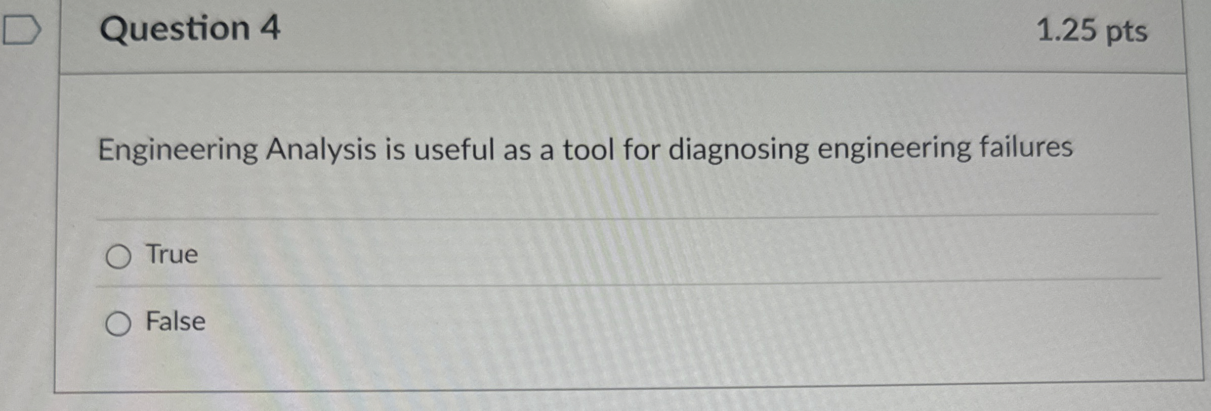 Solved Question 41.25 ﻿ptsEngineering Analysis is useful as | Chegg.com