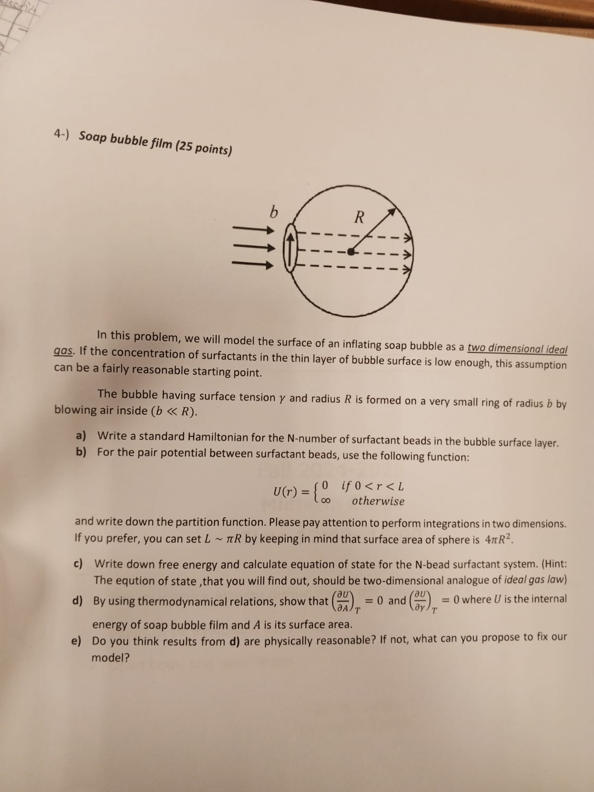 Solved by an EXPERT 4-γand ﻿radius R is ﻿formed on ﻿a very small ring of | Chegg.com