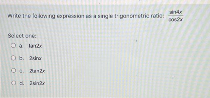 Solved Write the following expression as a single | Chegg.com