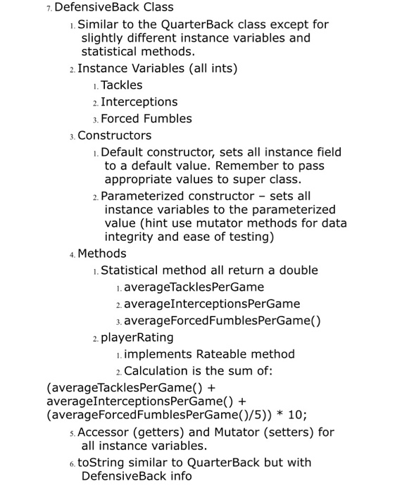 Solved Project Requirements: 1. The project will consist of | Chegg.com