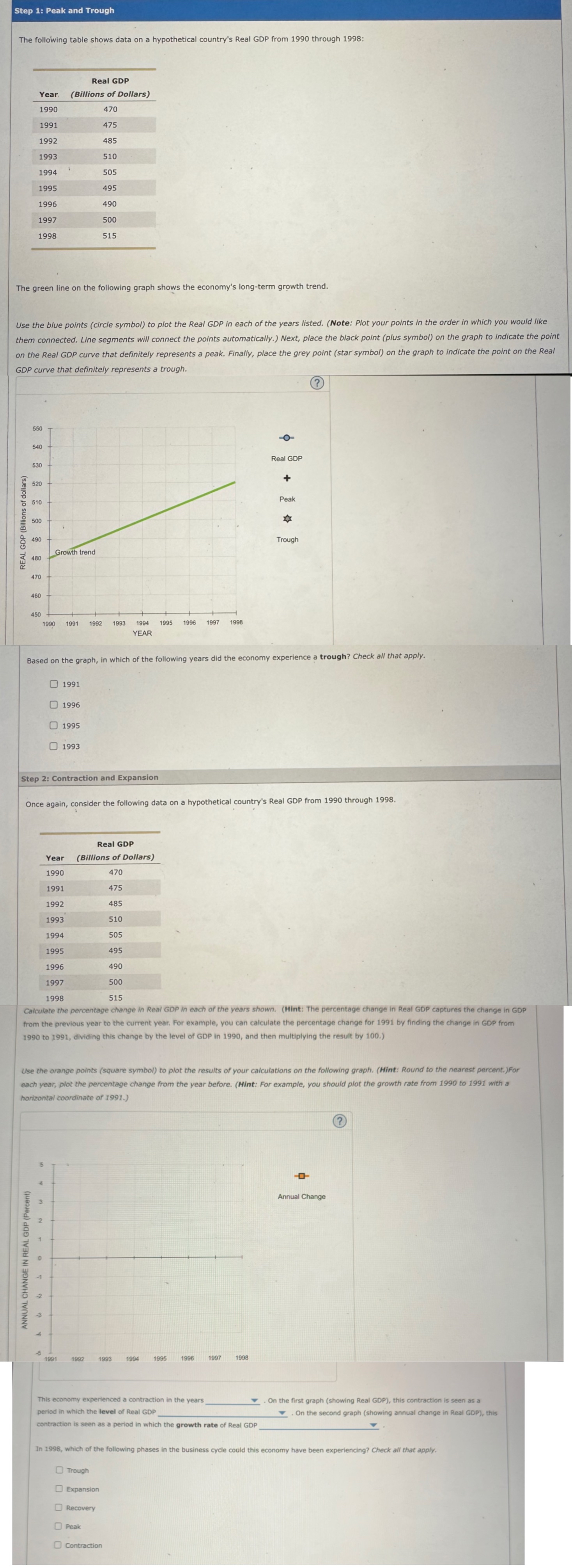 Solved The following table shows data on a hypothetical | Chegg.com