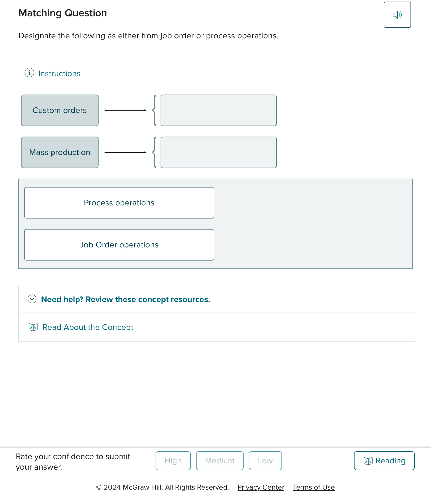 Solved Matching QuestionDesignate the following as either | Chegg.com