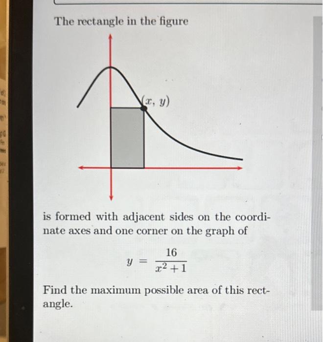 Solved The rectangle in the figure is formed with adjacent | Chegg.com