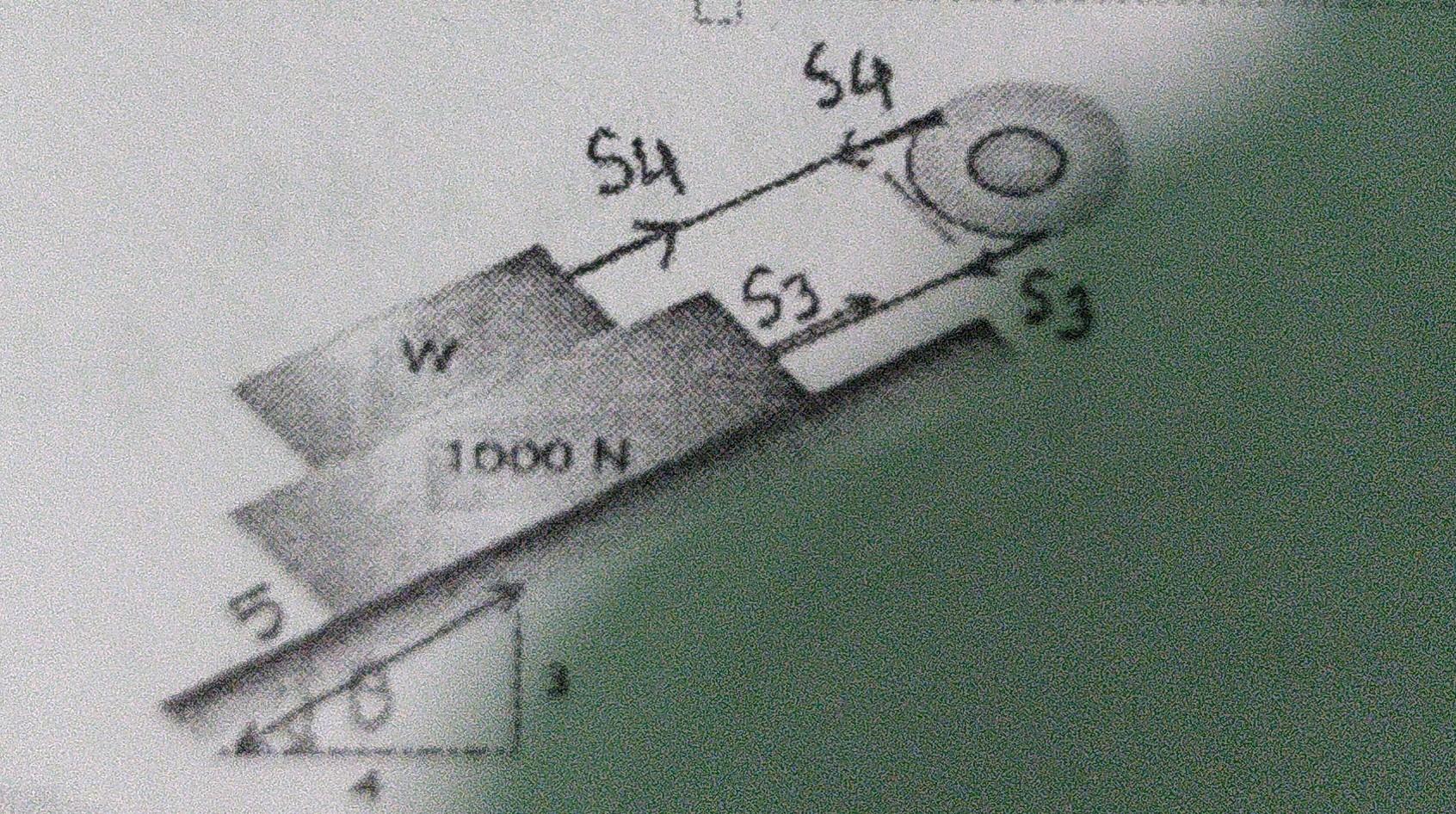 Solved coefficient of friction= .2 on all the surfaces | Chegg.com