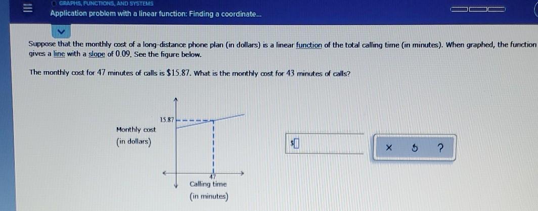 Solved Graphs Functions And Systems Application Problem