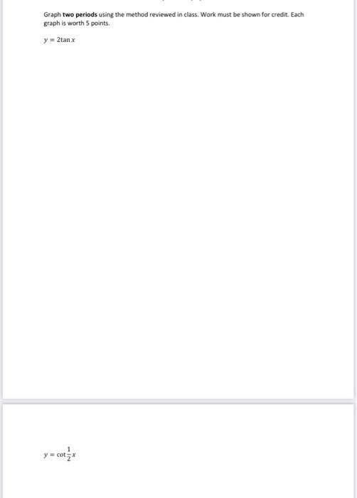 Solved ∣A∣y=cotx= amplitude (alway =Δppadi(−yx)Graph two | Chegg.com