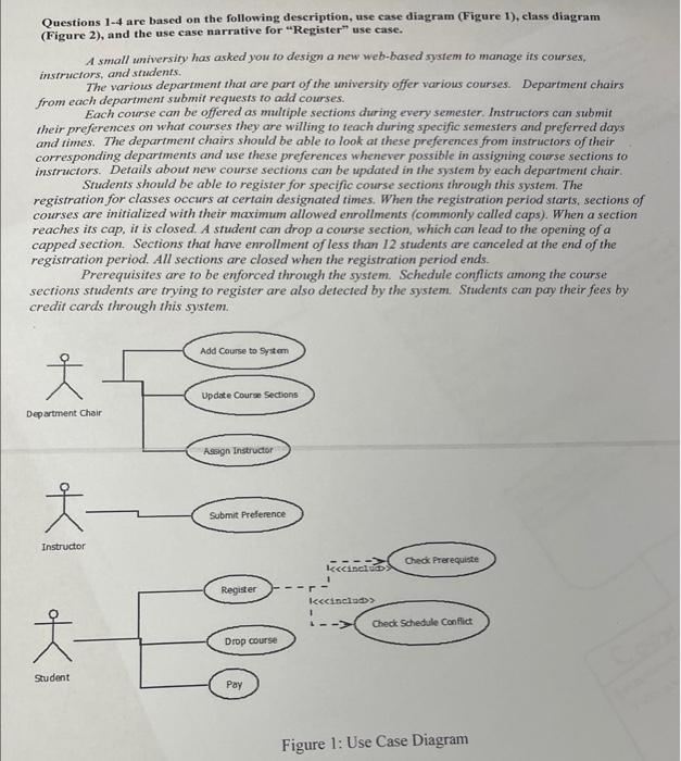 Solved Use case narrative: Register Use case name: Register | Chegg.com