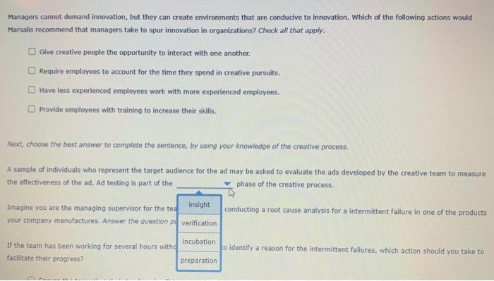 Solved some of the questions say check all that apply and | Chegg.com