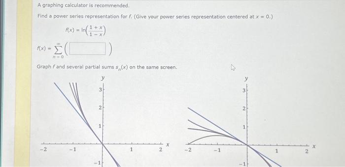 Solved A graphing calculator is recommended. Find a power | Chegg.com