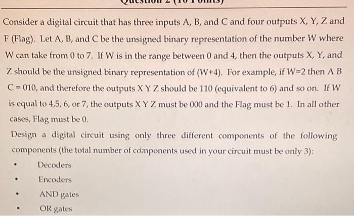Solved - [3 points) Implement the associated circuit with | Chegg.com Solved - [3 points) Implement the associated circuit with | Chegg.com