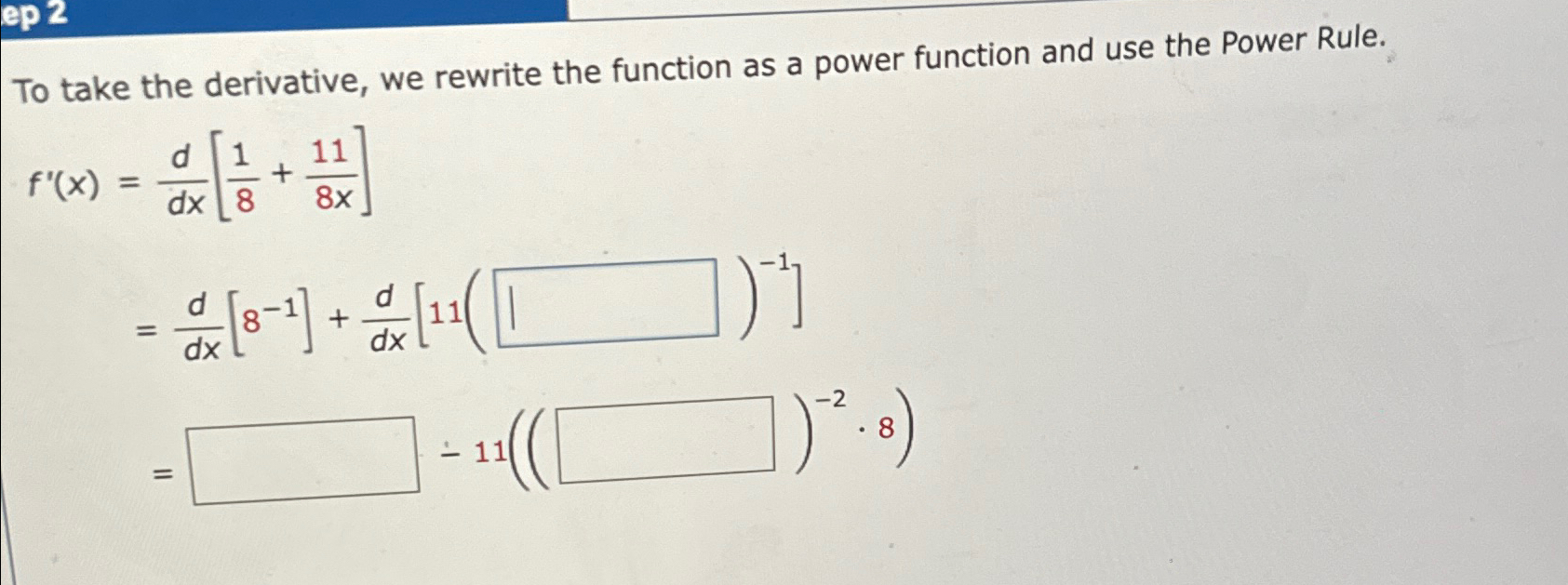 Solved To take the derivative, we rewrite the function as a | Chegg.com