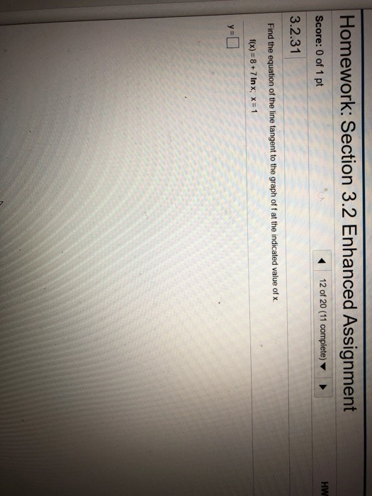 Solved Homework Section 3 2 Enhanced Assignment 12 Of 20