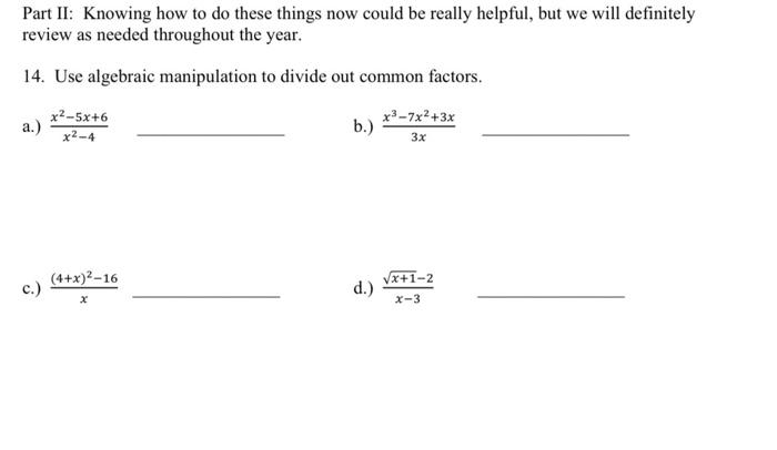 Solved Part Ii Knowing How To Do These Things Now Could Be 