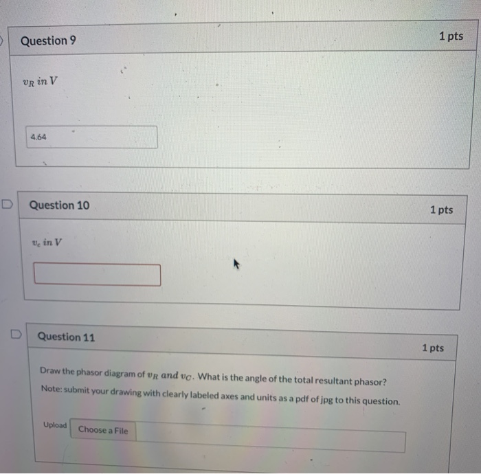 Solved R, 4kQ 1000 Hz 5V c=0.1 PF 451 (-) sign on capacitor | Chegg.com