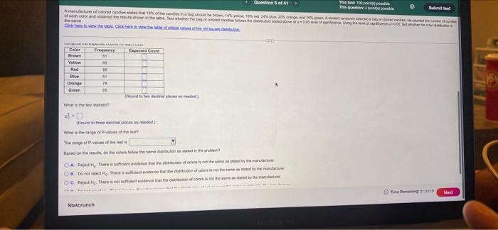 Solved Question of 41 This 100 por po This one Antwoord | Chegg.com