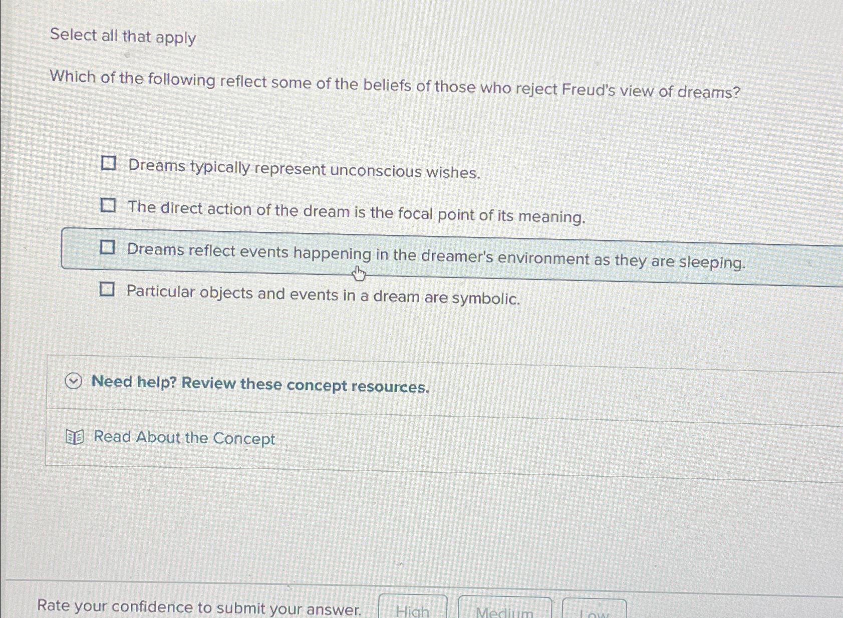 Solved Select all that applyWhich of the following reflect | Chegg.com