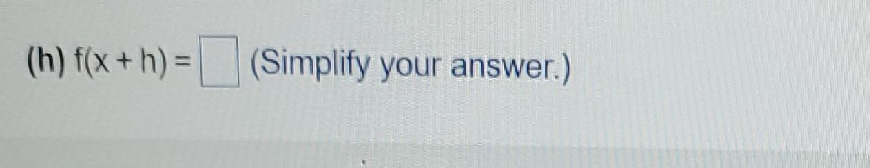 Solved Find the following for the function f(x)=3x2+3x−2 (a) | Chegg.com