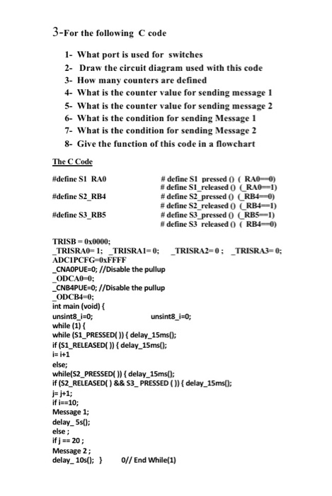 Solved Home Work2 1 With The Help Of The C Codes Given