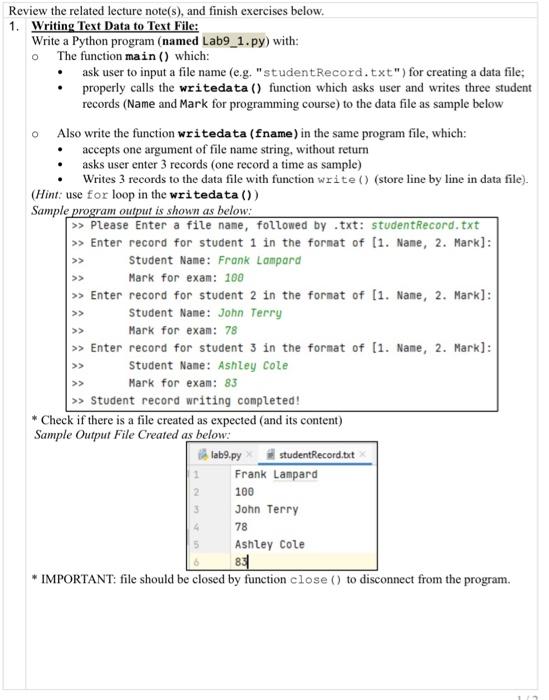 Solved ≫ Please Enter a file name, followed by .txt: | Chegg.com