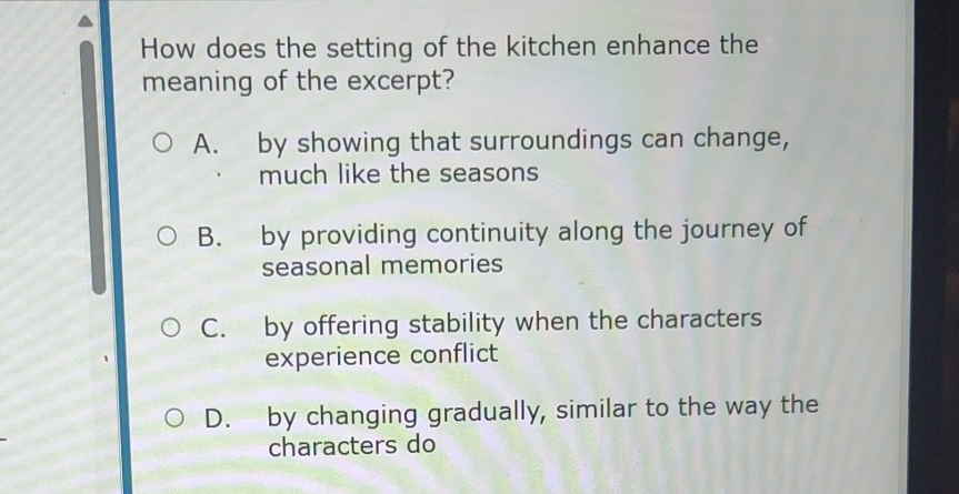 Solved Excerpt from "A Christmas Memory"by Truman Capote1 | Chegg.com