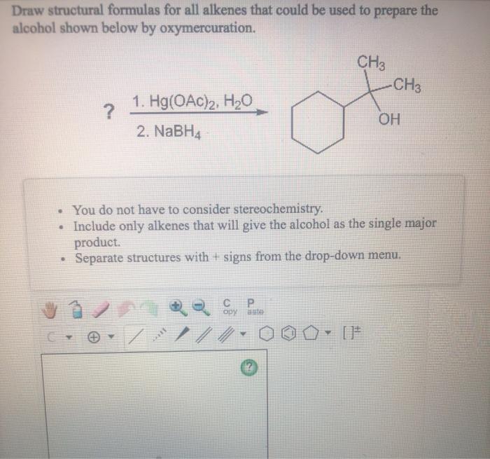 Solved Draw structural formulas for all alkenes that could | Chegg.com