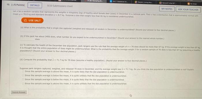 Solved 0. [-/4 Points] DETALL D/20 Submissions Used cobl | Chegg.com