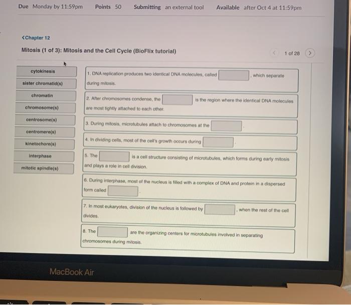 Solved Due Monday by 11:59pm Points 50 Submitting an | Chegg.com