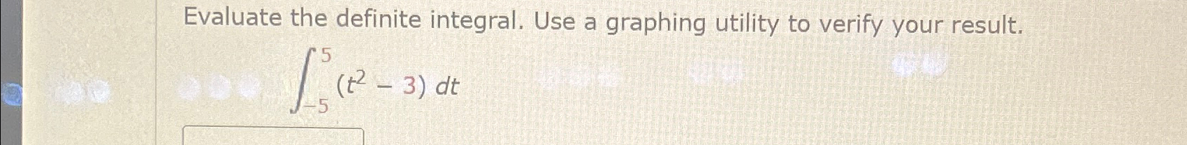 Solved Evaluate the definite integral. Use a graphing | Chegg.com