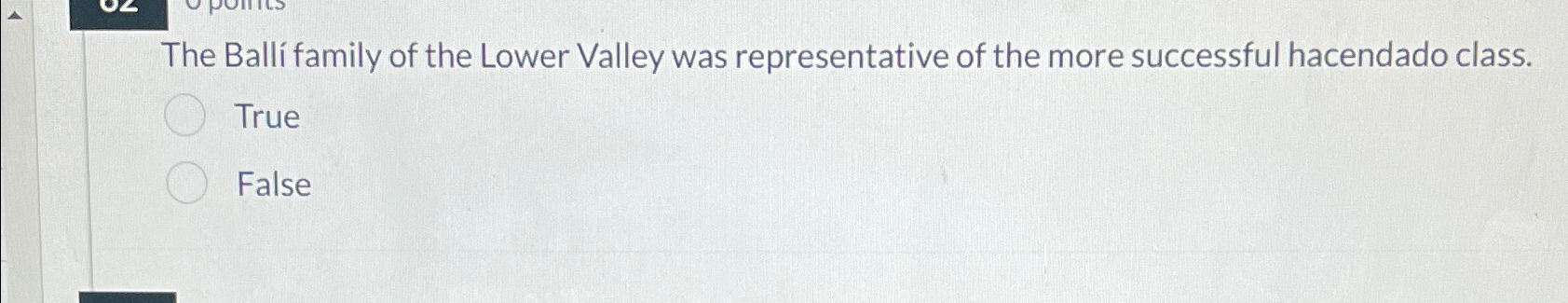 Solved The Balli family of the Lower Valley was | Chegg.com