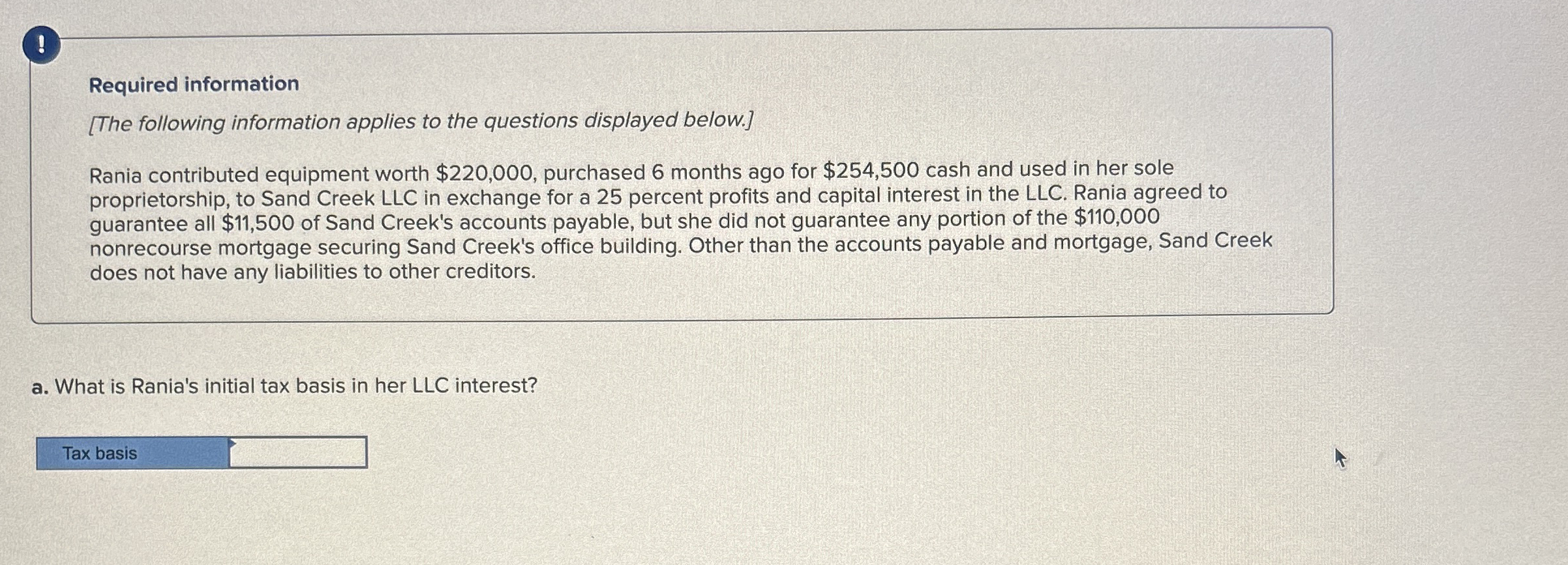 Solved !Required information[The following information | Chegg.com