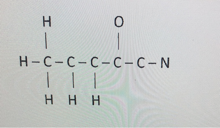 Solved In the following molecule (skeleton structure), how | Chegg.com