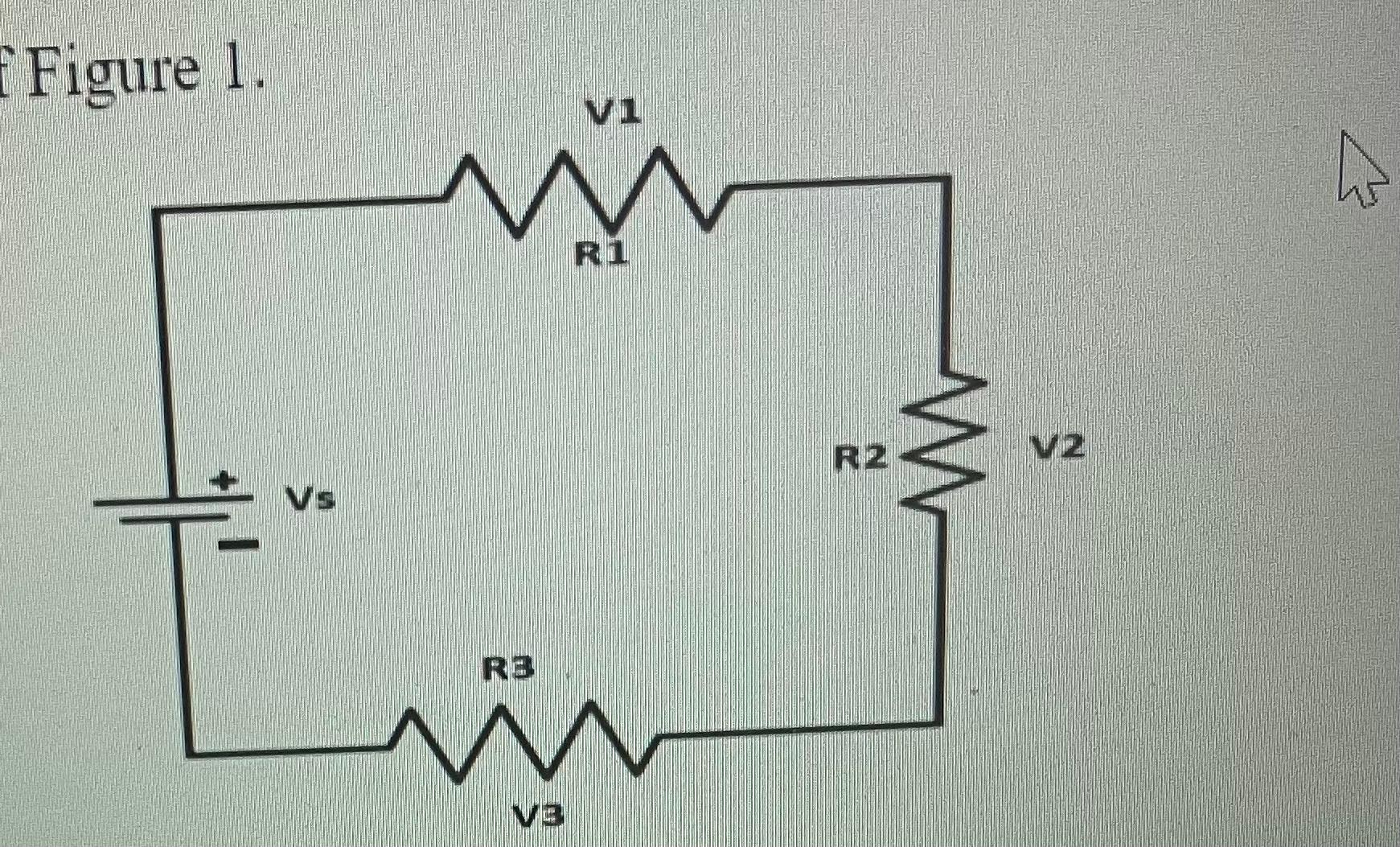 Solved Calculate the theoretical values of v1 ﻿v2 ﻿and v3 | Chegg.com