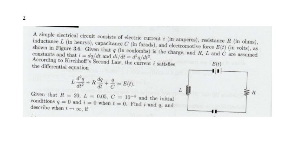 Solved 2A simple electrical circuit consists of electric | Chegg.com