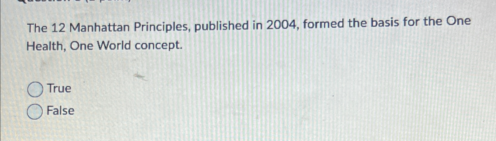 Solved The 12 ﻿Manhattan Principles, published in 2004, | Chegg.com