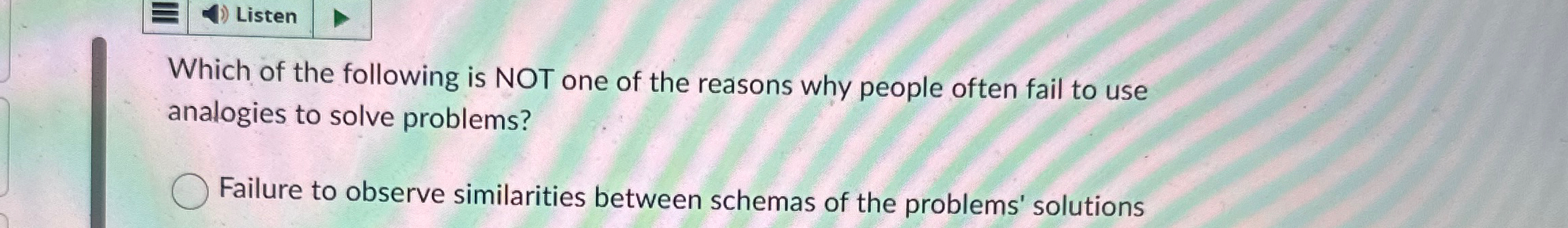 Solved Which of the following is NOT one of the reasons why | Chegg.com