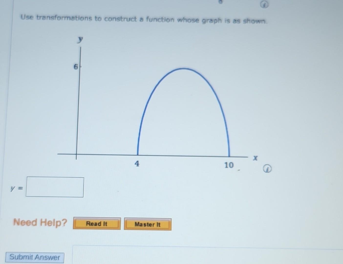 Solved The graph of y=6x−x2 is shown in the figure. Use | Chegg.com