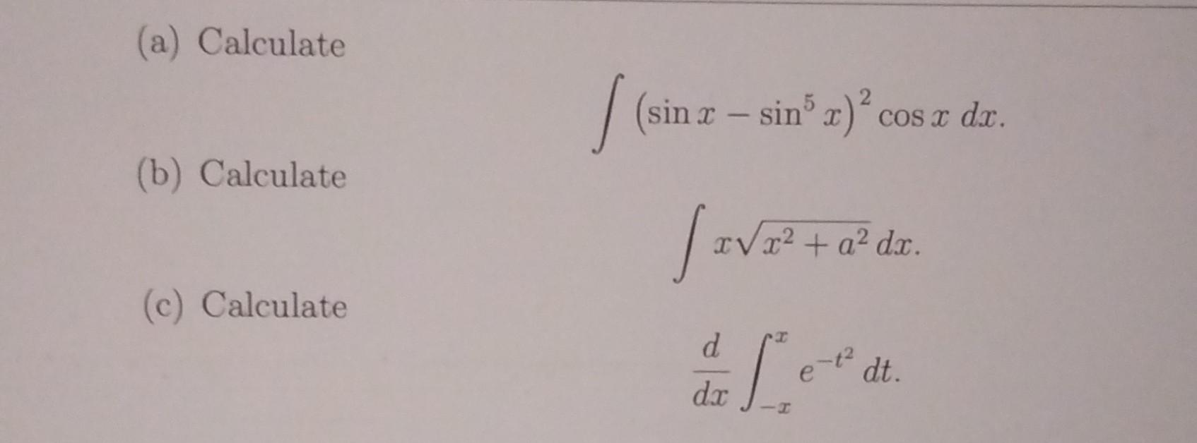 Solved please solve it step by step and solve on paper | Chegg.com