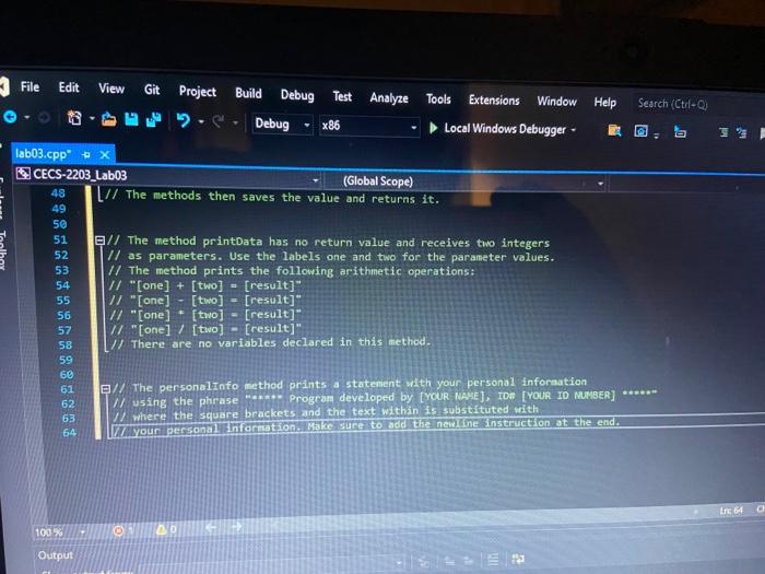 Solved View Help Se lo Server Explorer Toolbox so 8 File | Chegg.com