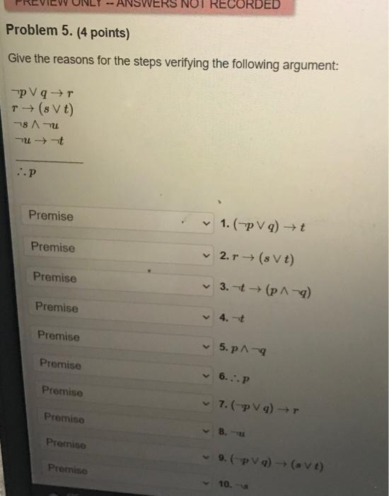 Solved Give the reasons for the steps verifying the | Chegg.com