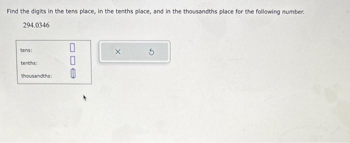 Solved Order these numbers from least to greatest. | Chegg.com