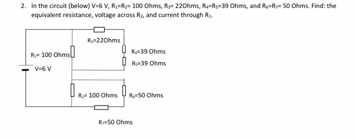 Solved 2. In the circuit (below) | Chegg.com