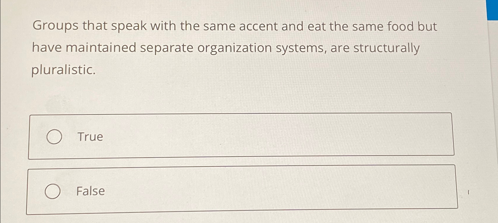 Solved Groups that speak with the same accent and eat the | Chegg.com