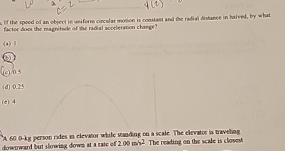 Solved If the speed of an object in uniform circular motion | Chegg.com