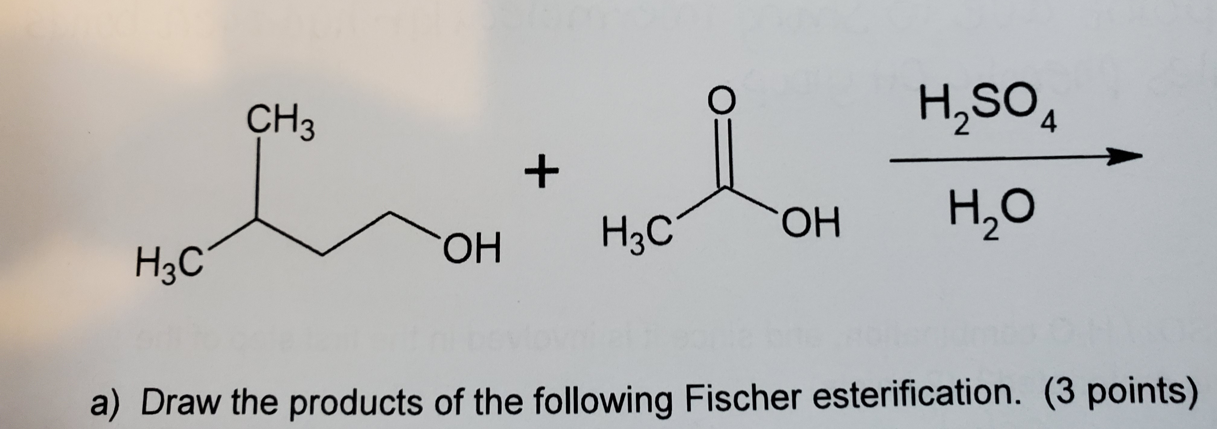 Solved a) ﻿Draw the products of the following Fischer | Chegg.com